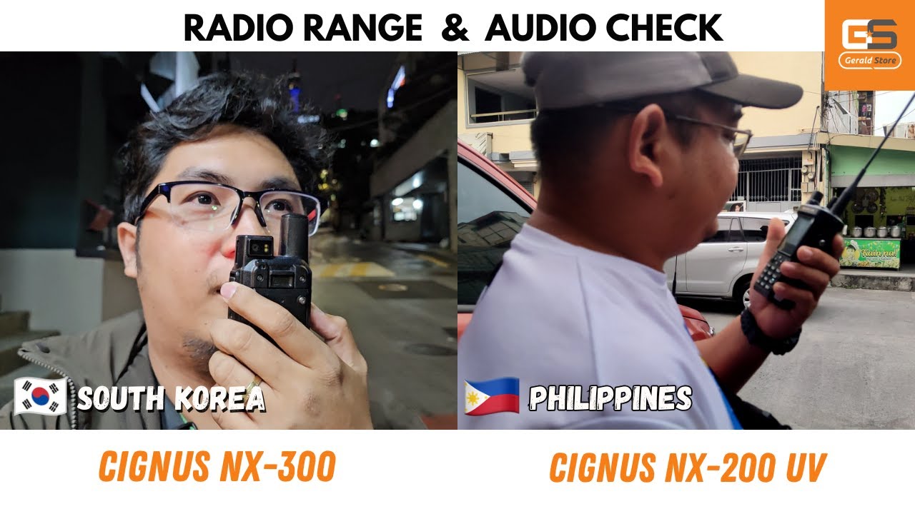 Cignus NX200UV and NX300 | Radio Check (South Korea to Philippines ...