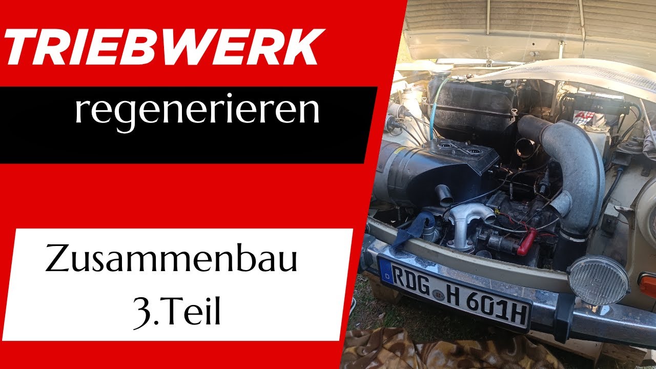 Triebwerk Zusammenbau 3.Teil - YouTube