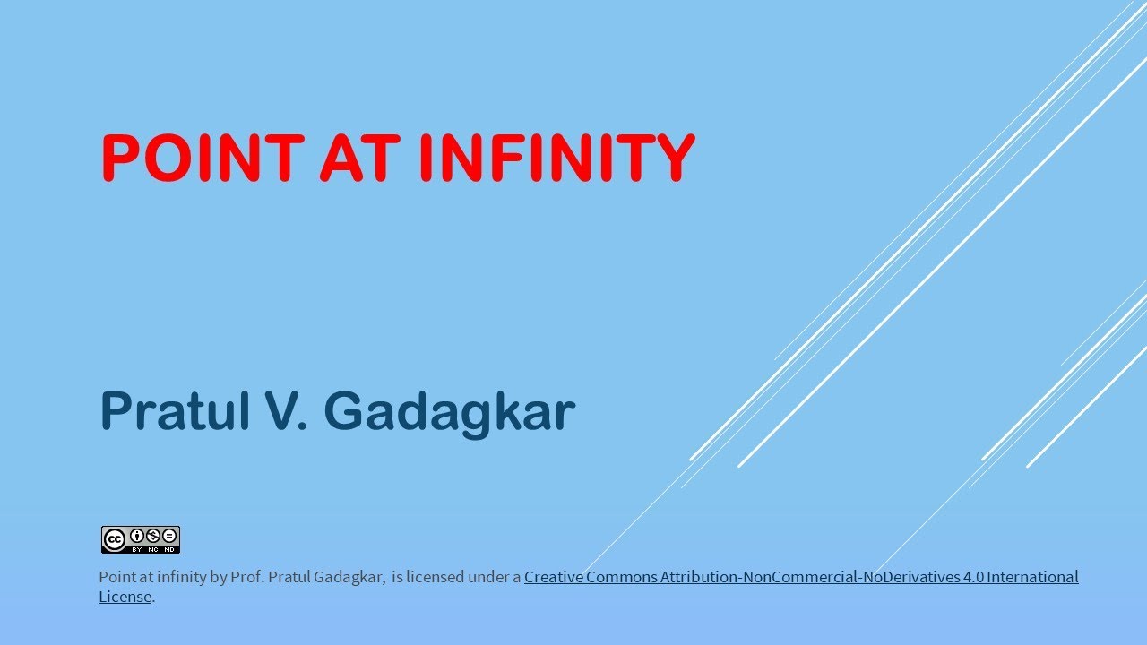 Lecture 10 - Point at infinity - YouTube
