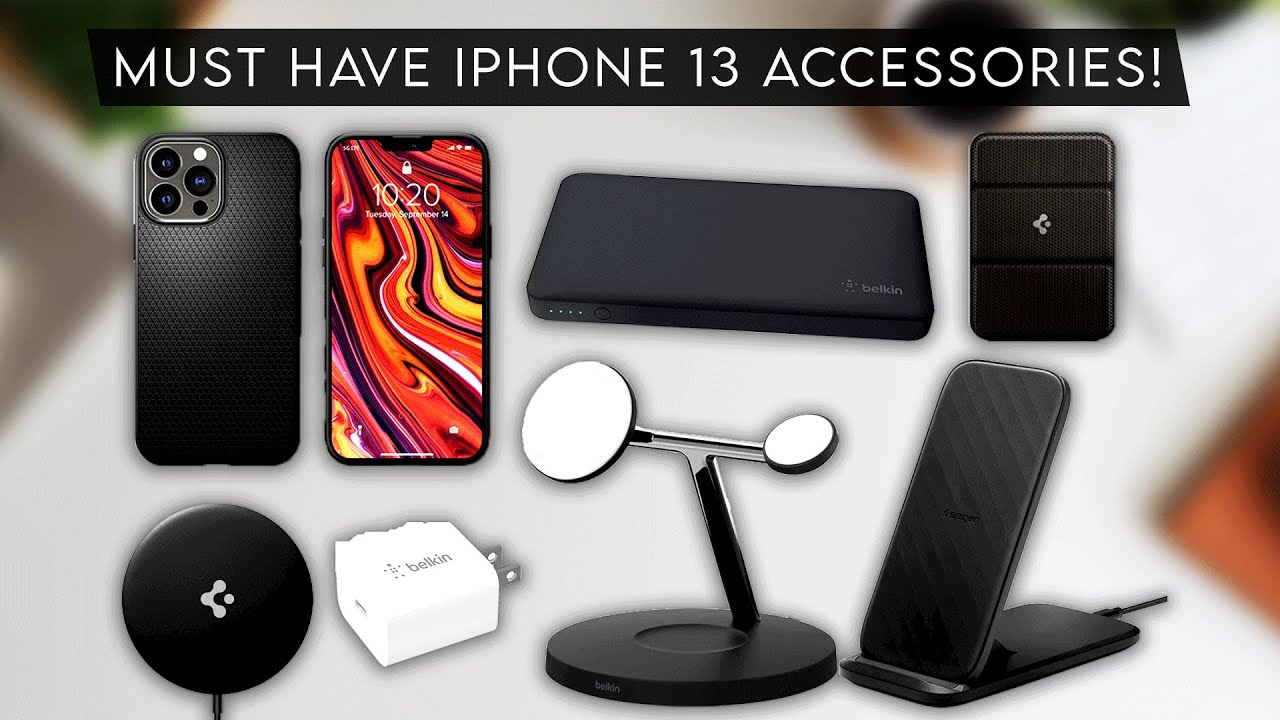 8 MUST HAVE ACCESSORIES For iPhone 13 / Pro / Max / Mini 🔥 - YouTube