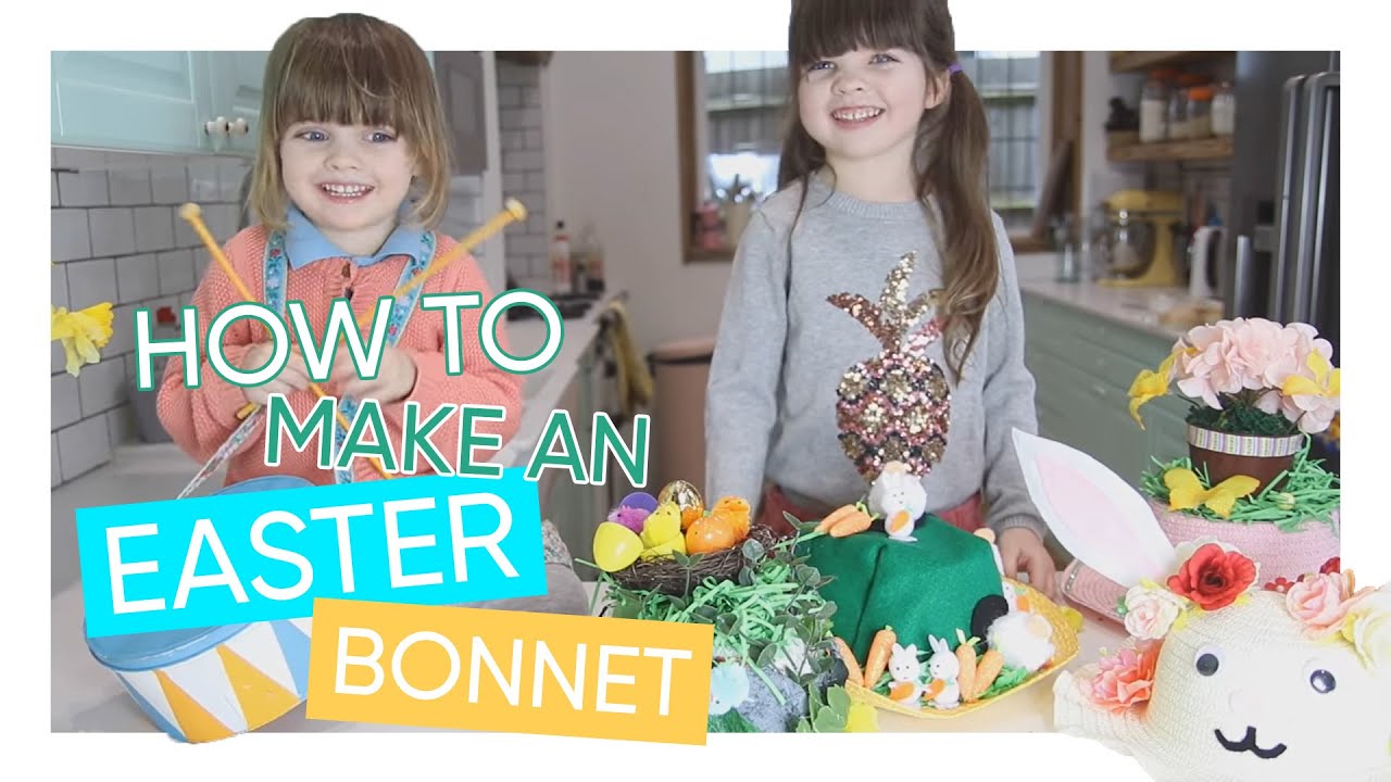 How To Make An Easter Bonnet | Channel Mum - YouTube