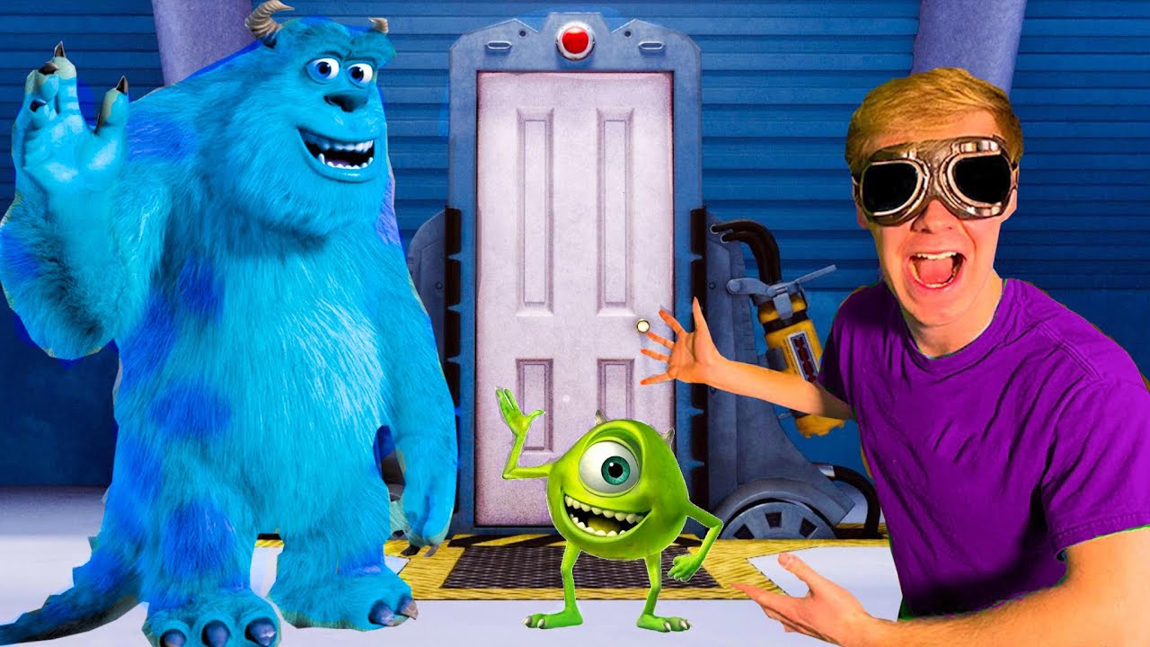 MONSTERS INC. IN REAL LIFE! - YouTube