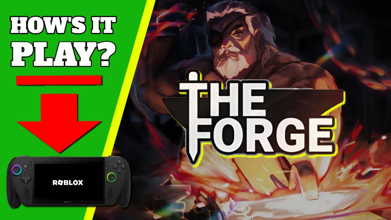 The Forge - Roblox on the Xbox Ally X - Is it Playable? - YouTube