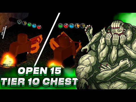 OPENING 15 TIER 10 CHEST - Project Slayers - YouTube