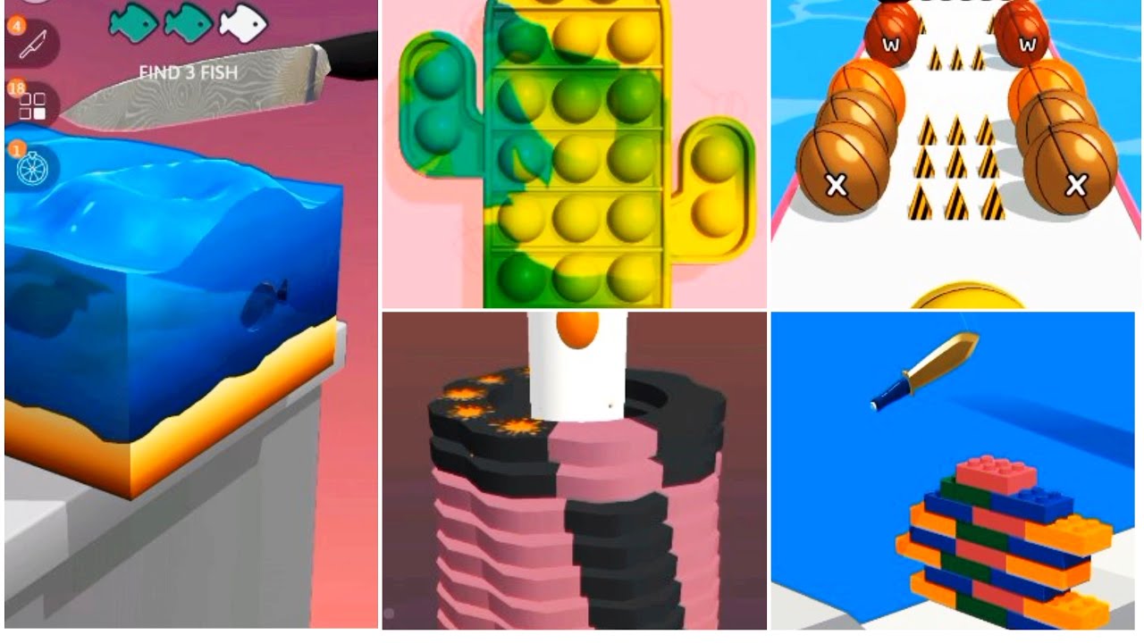 ASMR Mobile Games With Satisfying And Relaxing Sounds Cutting And ...