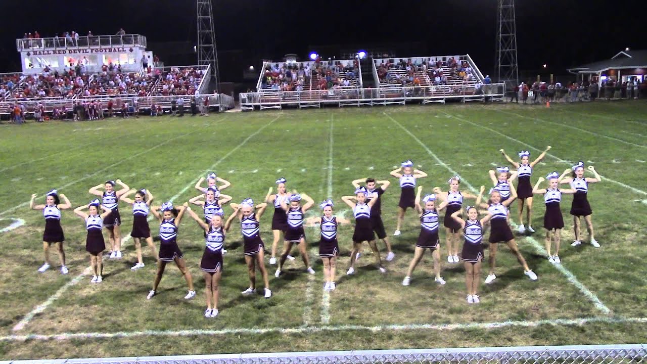 Rocket Cheer Team- Rockridge vs Hall - YouTube