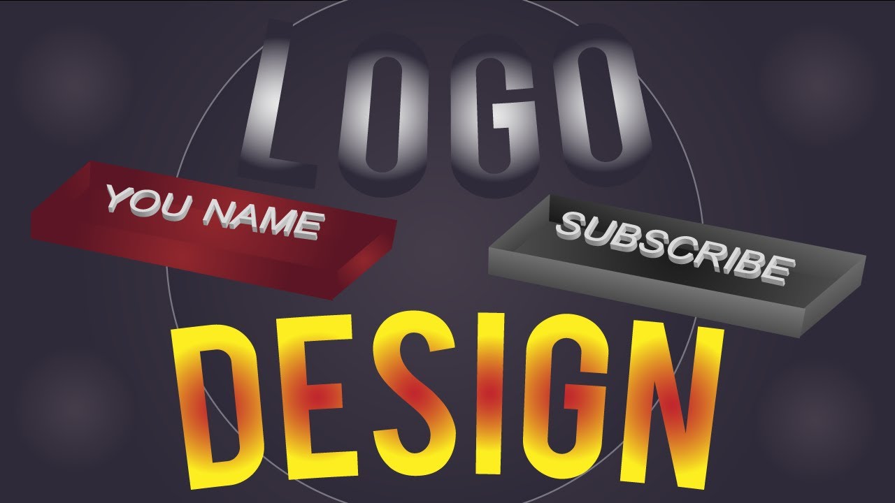 How to make 3d logo effect in illustrator cc tutorial effects - YouTube