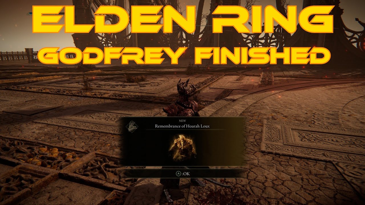Elden Ring #20 - Godfrey fight - YouTube