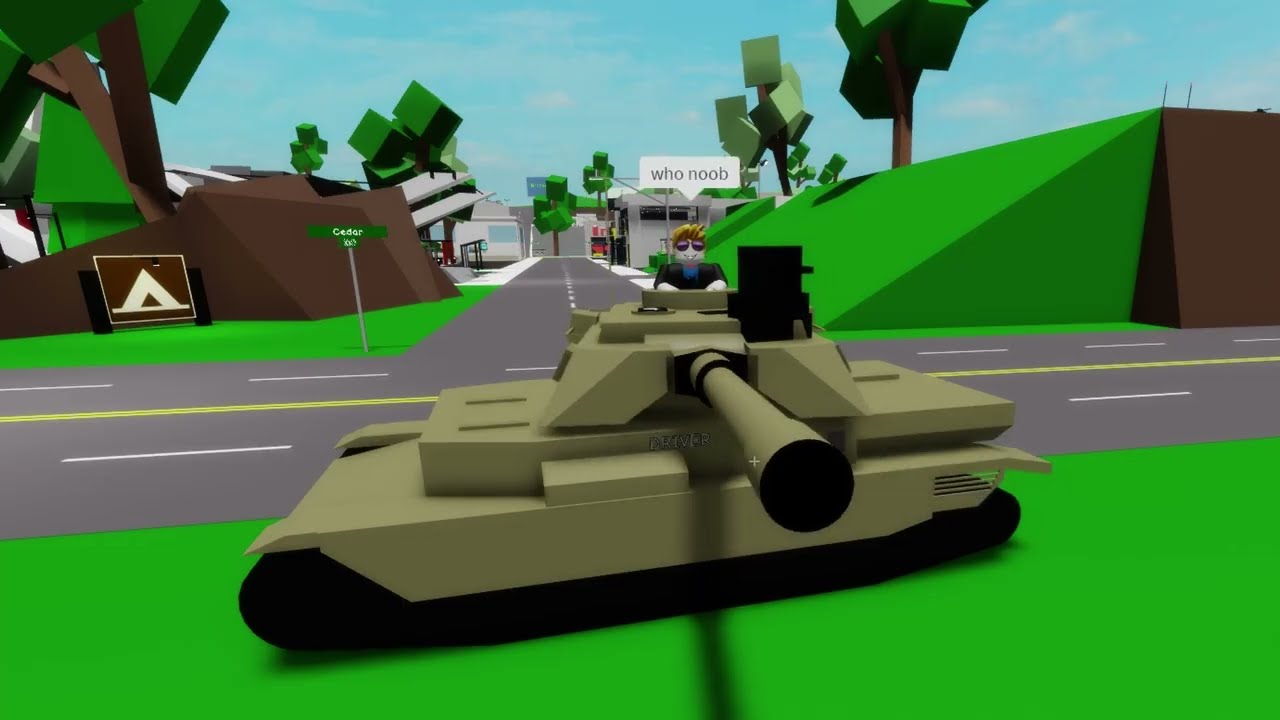 Brookhaven 🏡RP Funny Moments (TANK - Swimming) #16 - YouTube