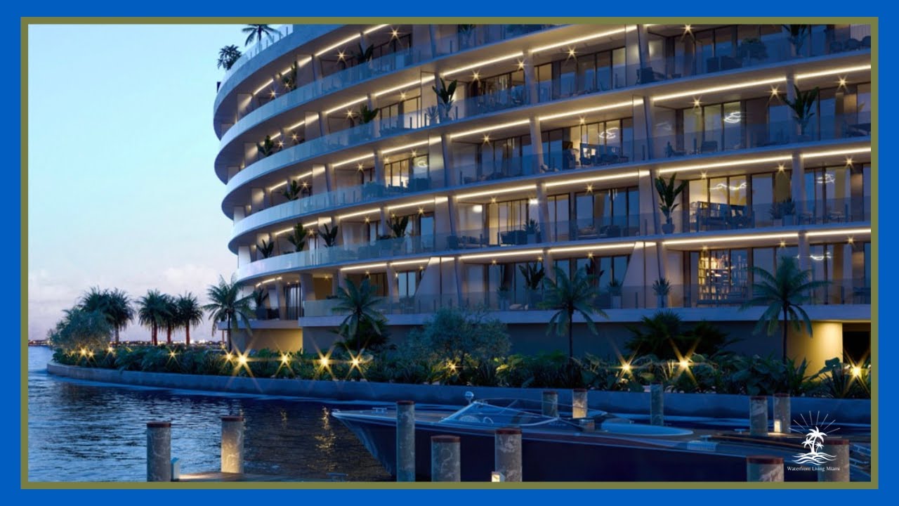 The Luxury of Waterfront Living in Miami | Vita at Grove Isle - YouTube