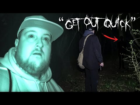 We Were STALKED by Strange People in a HAUNTED FOREST Whilst Ghost Hunting at NIGHT (Very Scary)