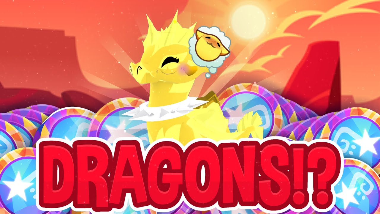 DRAGONS in Animal Jam??!! - YouTube