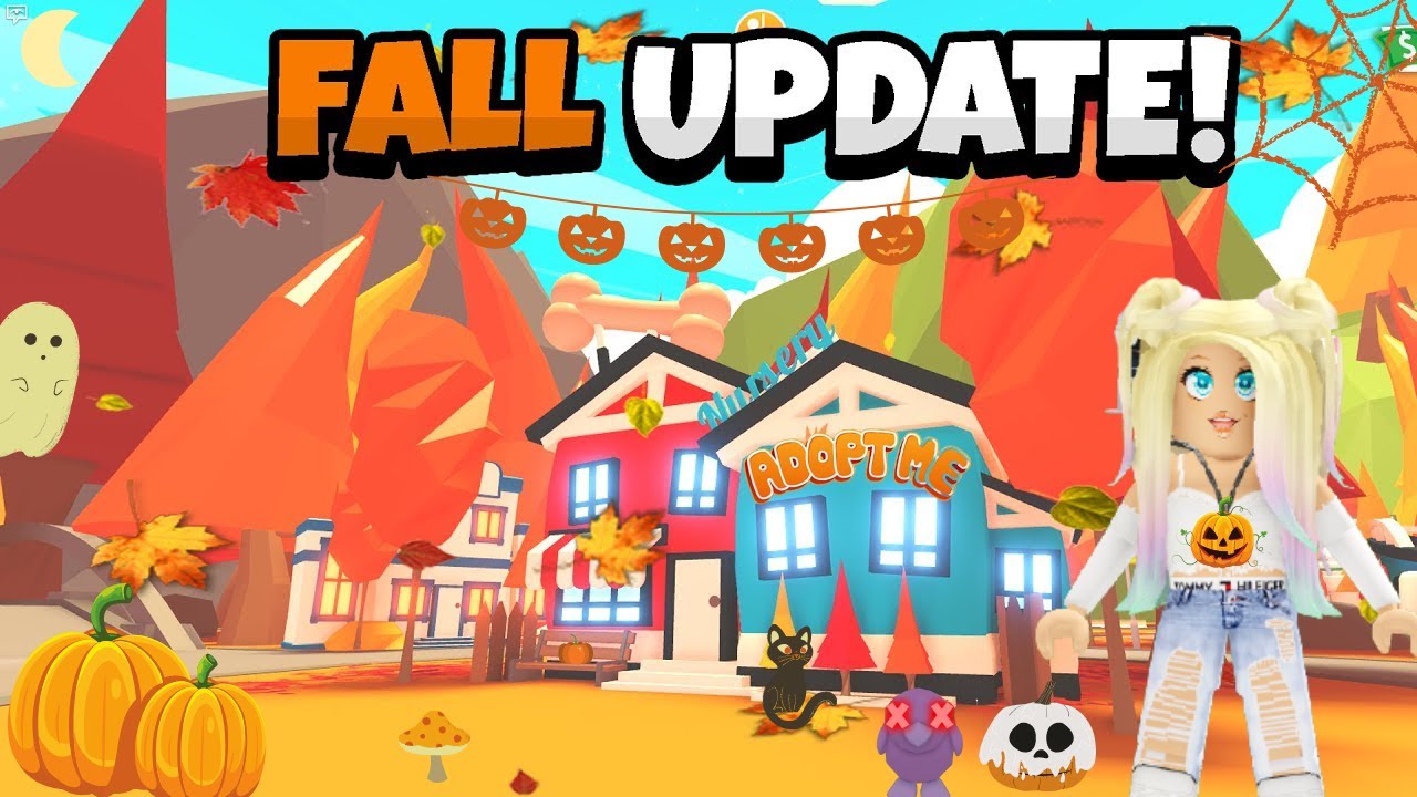 Fall Update In Adopt ME - YouTube