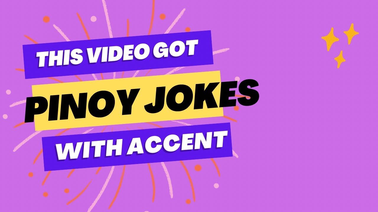 Pinoy Jokes with Accent 🤣🤣🤣 - YouTube