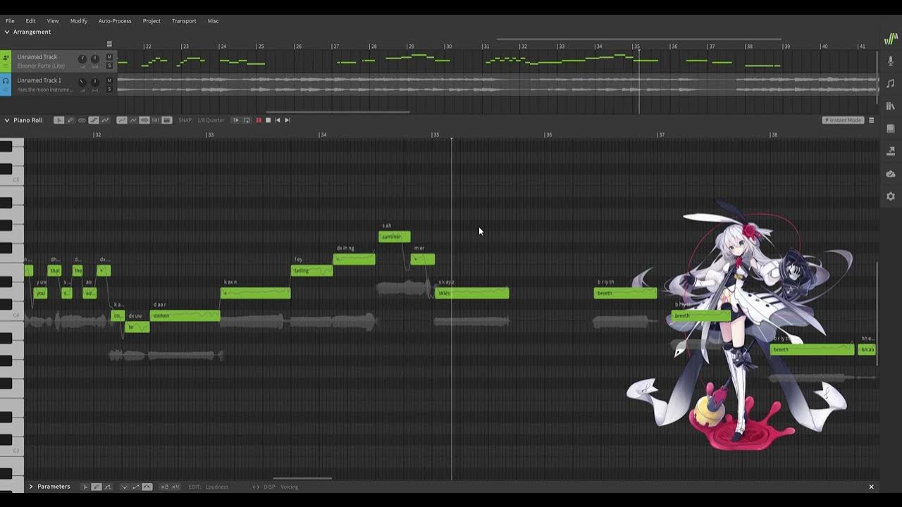 Rises The Moon - Eleanor Forte LITE | SynthV Cover - YouTube