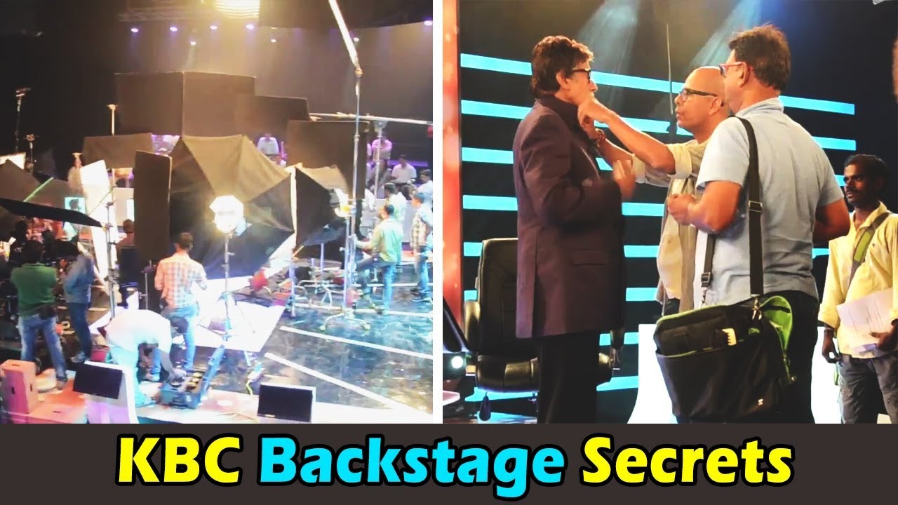 KBC Unknown Backstage Secrets । केबीसी कैमरों के पीछे क्या होता हैं ...
