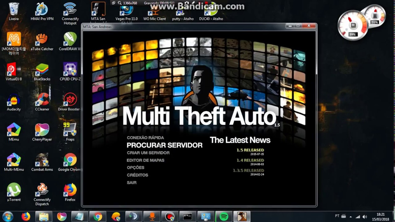Como Cria Server de MTA com portas abertas sem liberar no pc ou ...