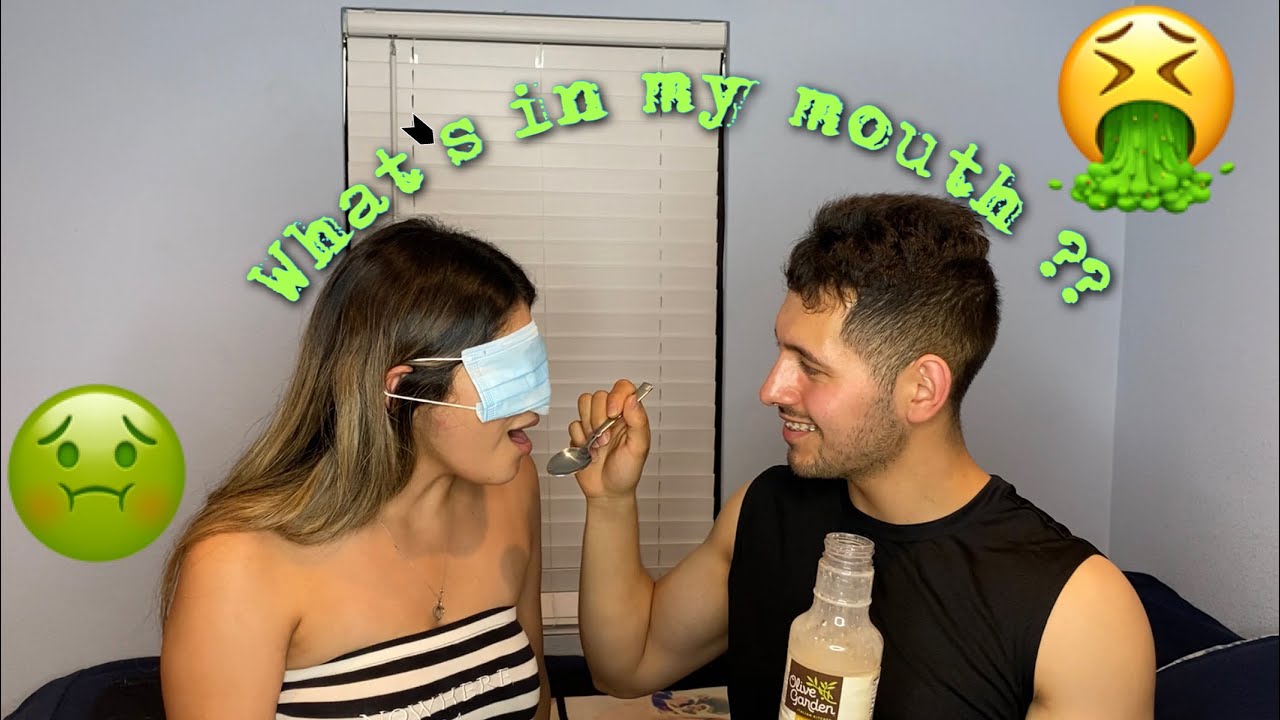 WHAT’S IN MY MOUTH CHALLENGE!? **SHE THREW UP!!** - YouTube