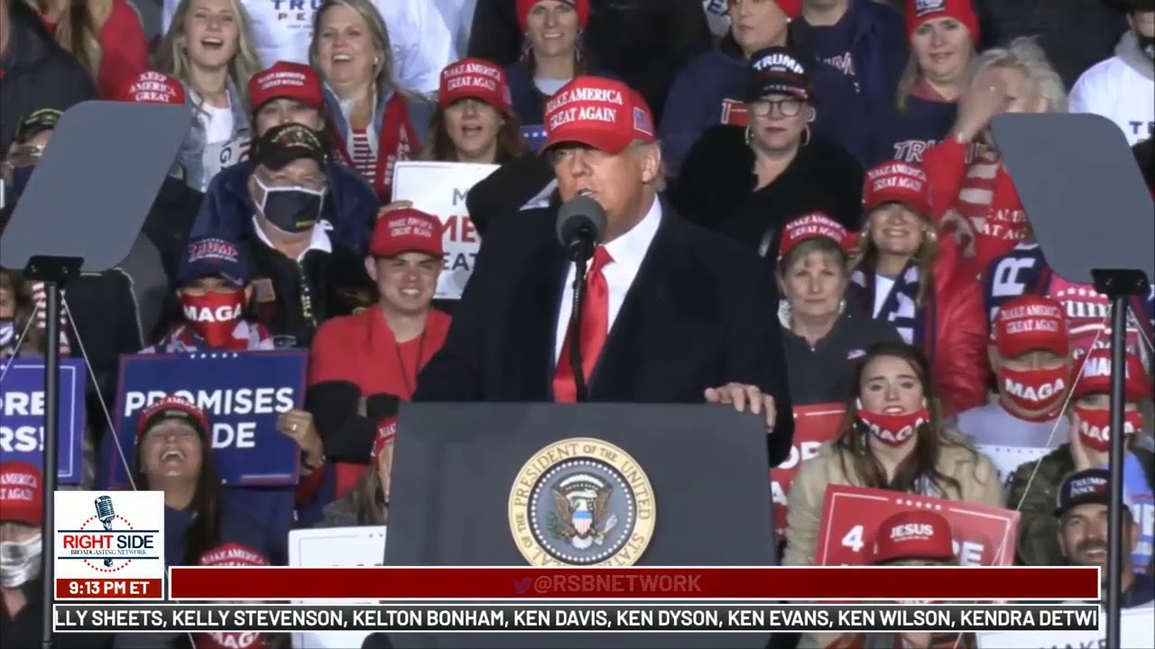 President Trump Rally in Rome, GA - November 1, 2020 - YouTube