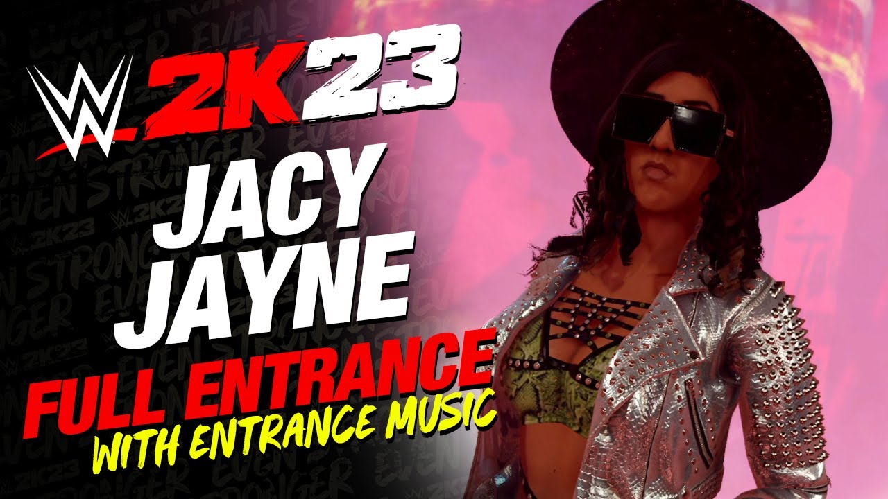 WWE 2K23 JACY JAYNE ENTRANCE - #WWE2K23 JACY JAYNE FULL ENTRANCE - YouTube