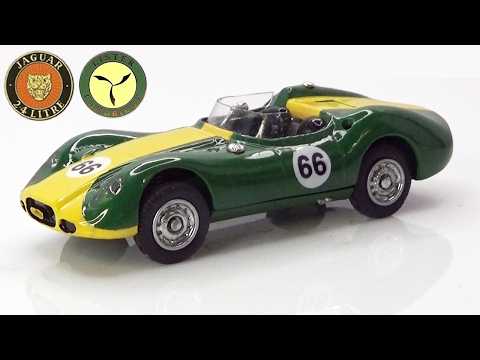 Western Models'ın Lister Jaguar modeli. Sürüşe hazır hale getirildi.