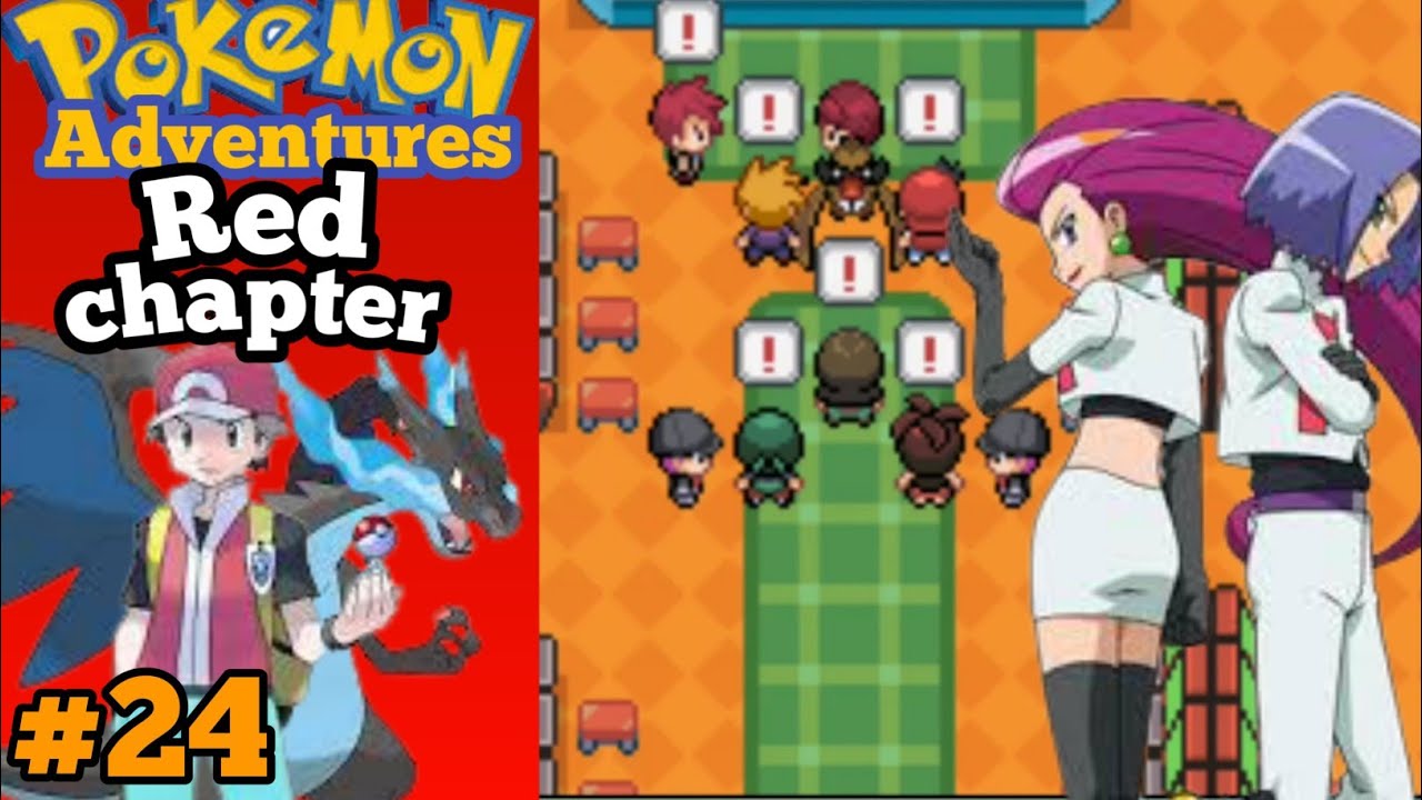 Team Rocket kidnapped Gym leader Rudy // let's play Pokemon red chapter ...