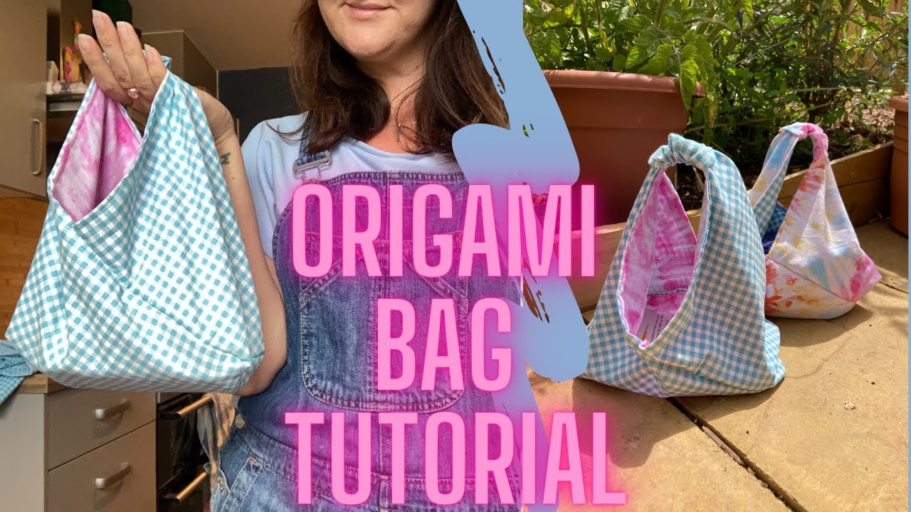Origami Bag Tutorial - Sew It Yourself - YouTube