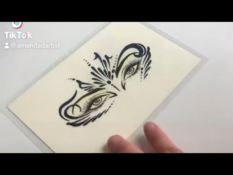 Face Paint [Line Work and Focal Points], Practice Tutorial - YouTube