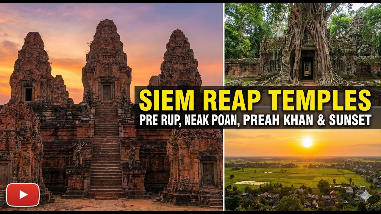 Trip to Cambodia 2025-01-30 | Siem Reap | Pre Rup temple | Neak Poan ...