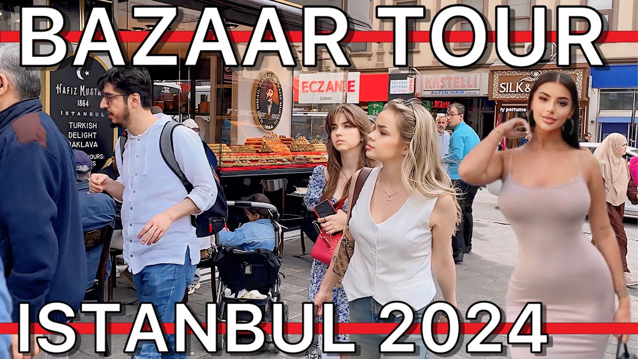 Turkiye🇹🇷Istanbul Fatih Bazaar Tour Eminonu Bazaar Old Bazaar Sirkeci ...