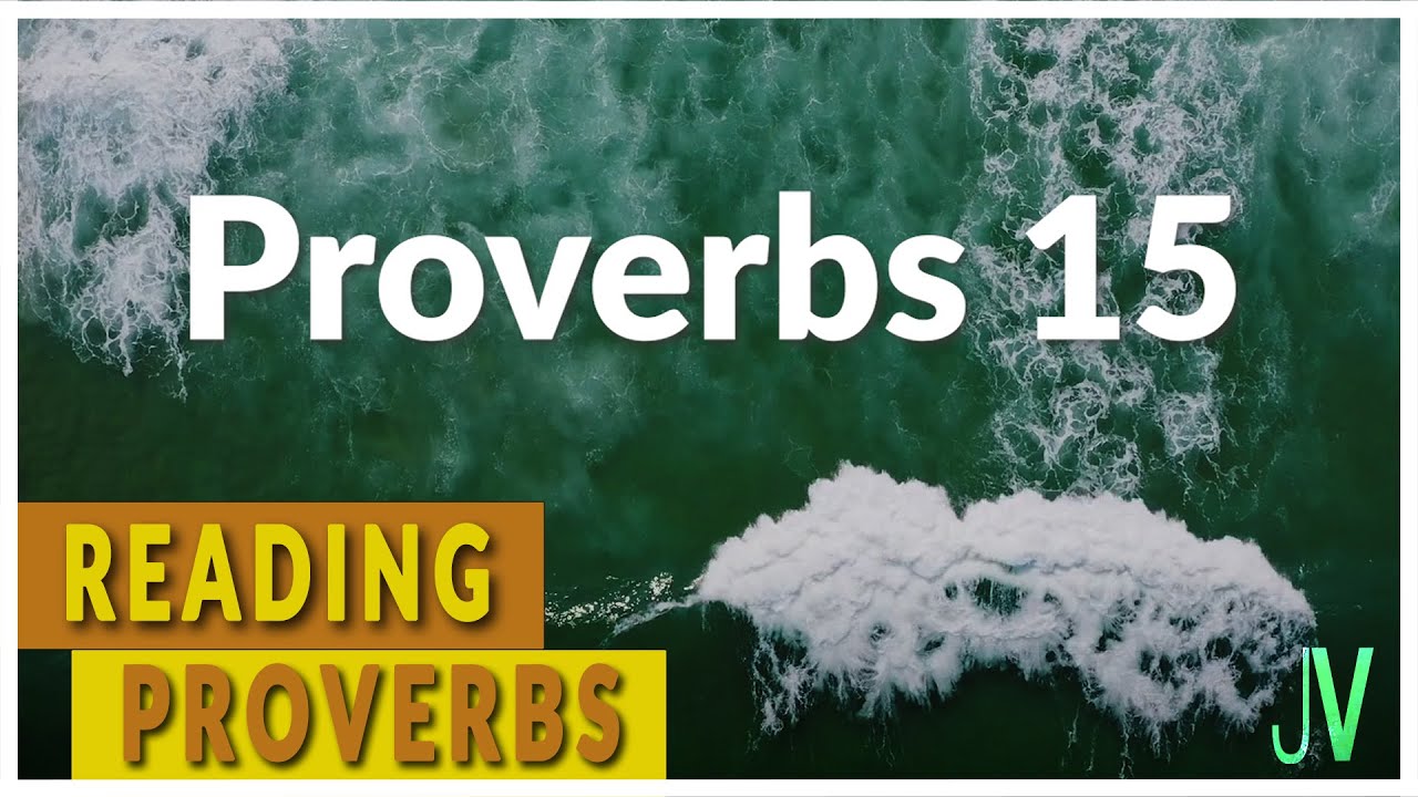 The Wisdom From Proverbs: Chapter 15 - YouTube