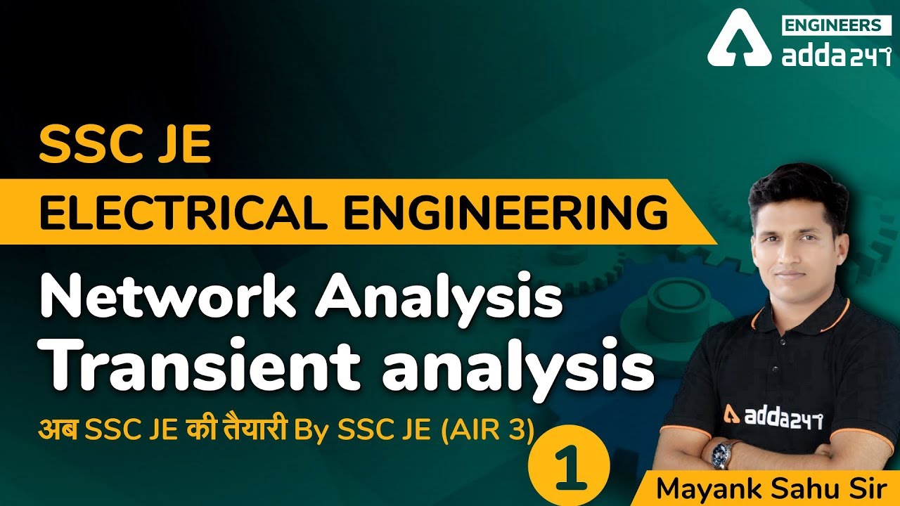 Network Analysis | Transient Analysis - 1 | Electrical Engineering ...