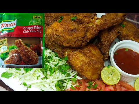 Crispy Fried Chicken by Knorr | Steam Chicken broast Recipe | Cook like ...