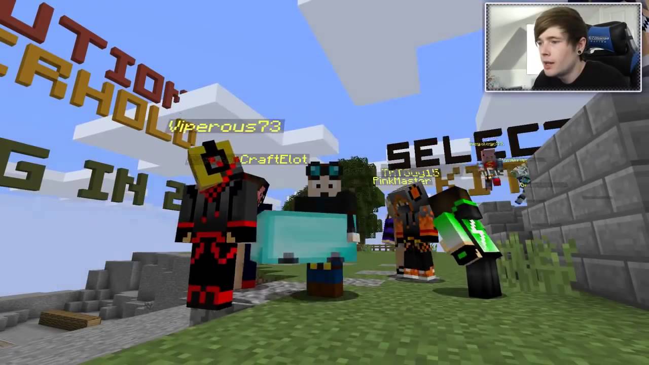 Minecraft SUPER STRONG GIANT VILLAGERS!! Evolution Minigame - YouTube