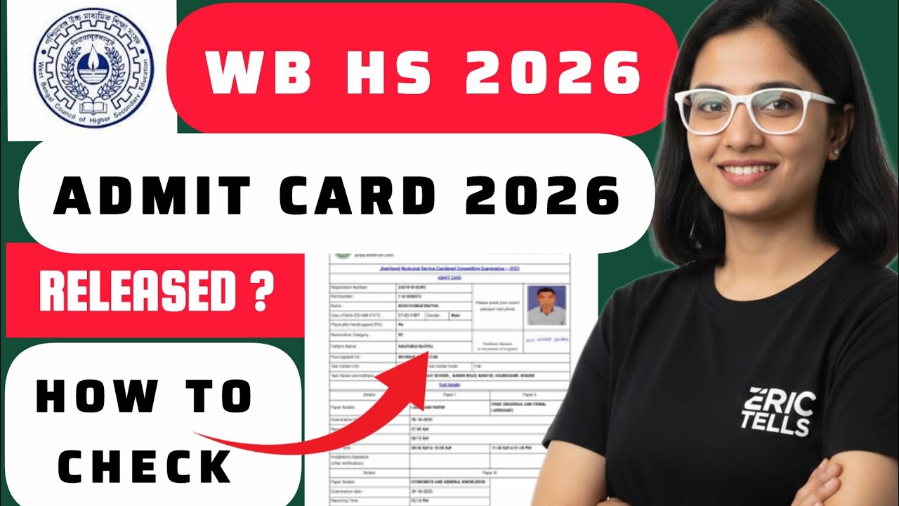 wb hs admit card 2026 | west bengal higher secondary hall ticket 2026 ...