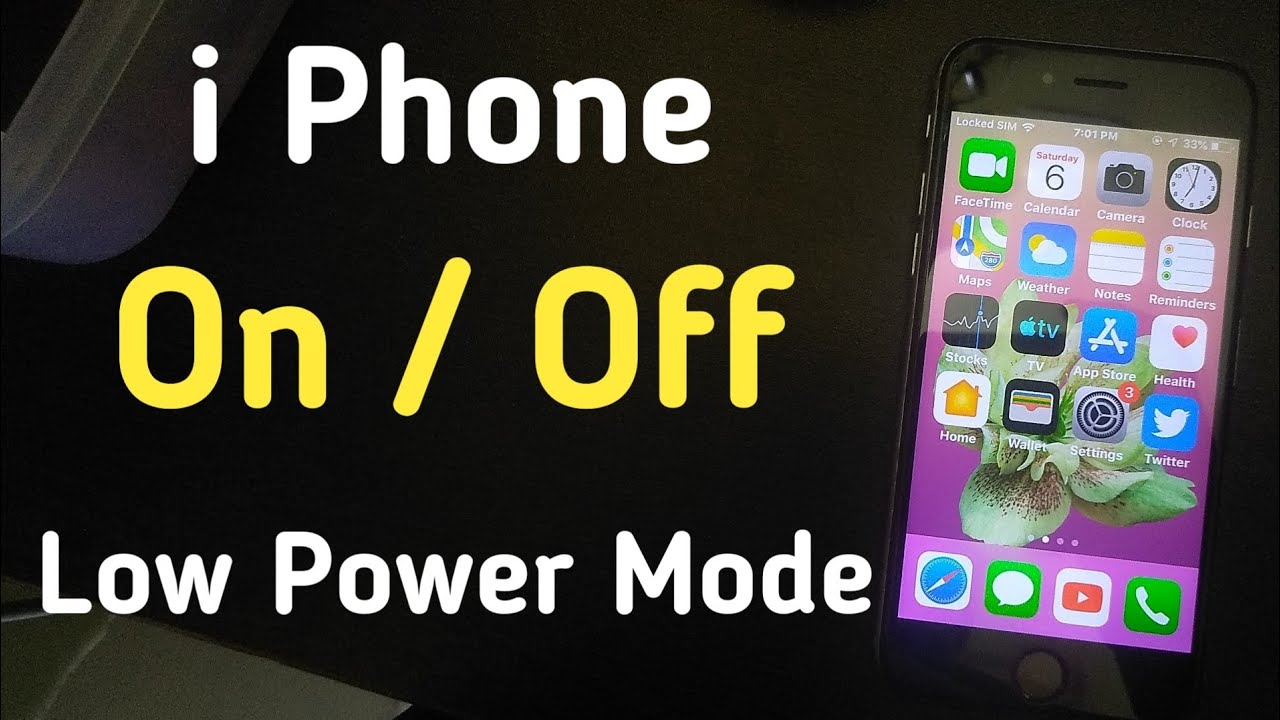 Iphone Enable Low Power Mode | Low Power Mode Iphone | How To Turn Off ...