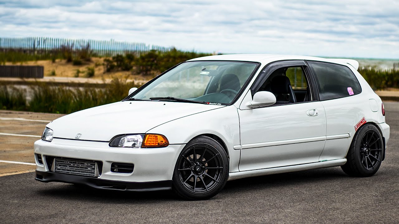 Building a 420HP Turbo Civic in My Grandma's Garage (7 Minute Build ...