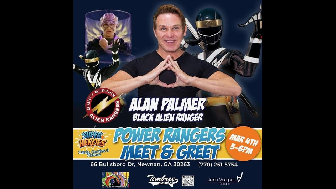 Alan Palmer & Rick Shick Meet and Greet (Power Rangers) - YouTube