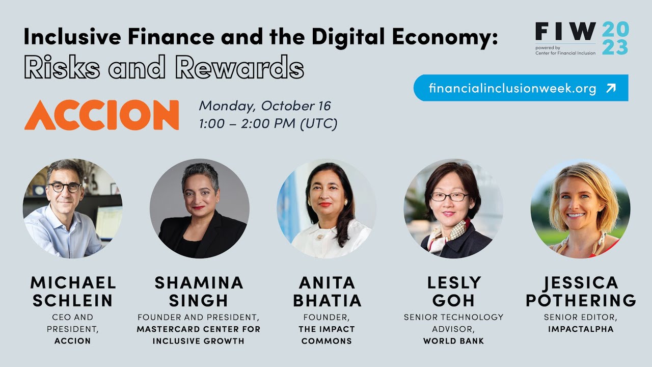 Inclusive Finance and the Digital Economy: Risks and Rewards - YouTube
