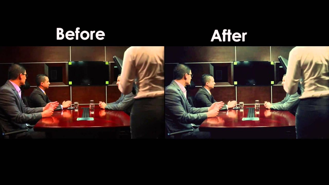 Color Correction Sample - YouTube