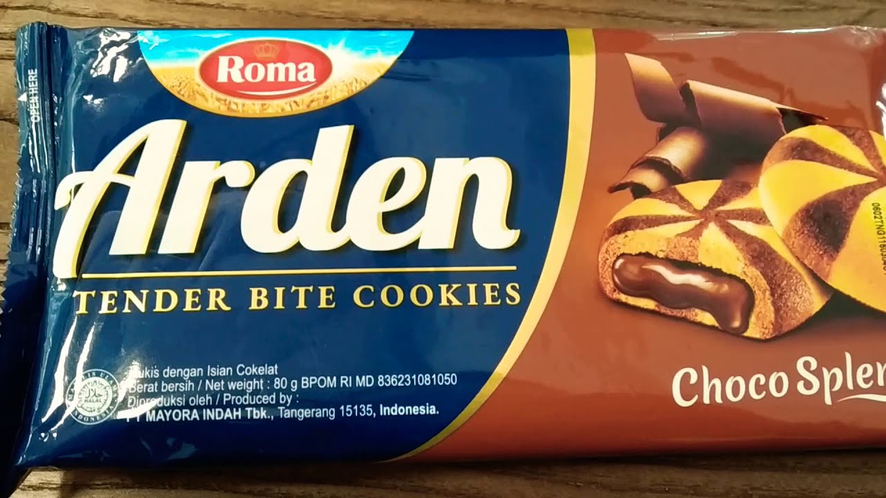 Roma Arden dari Mayora Cookies paling enak - YouTube