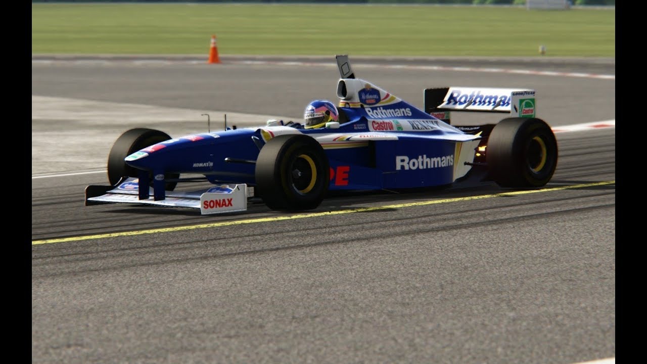 F1 Williams FW19 at Top Gear - YouTube