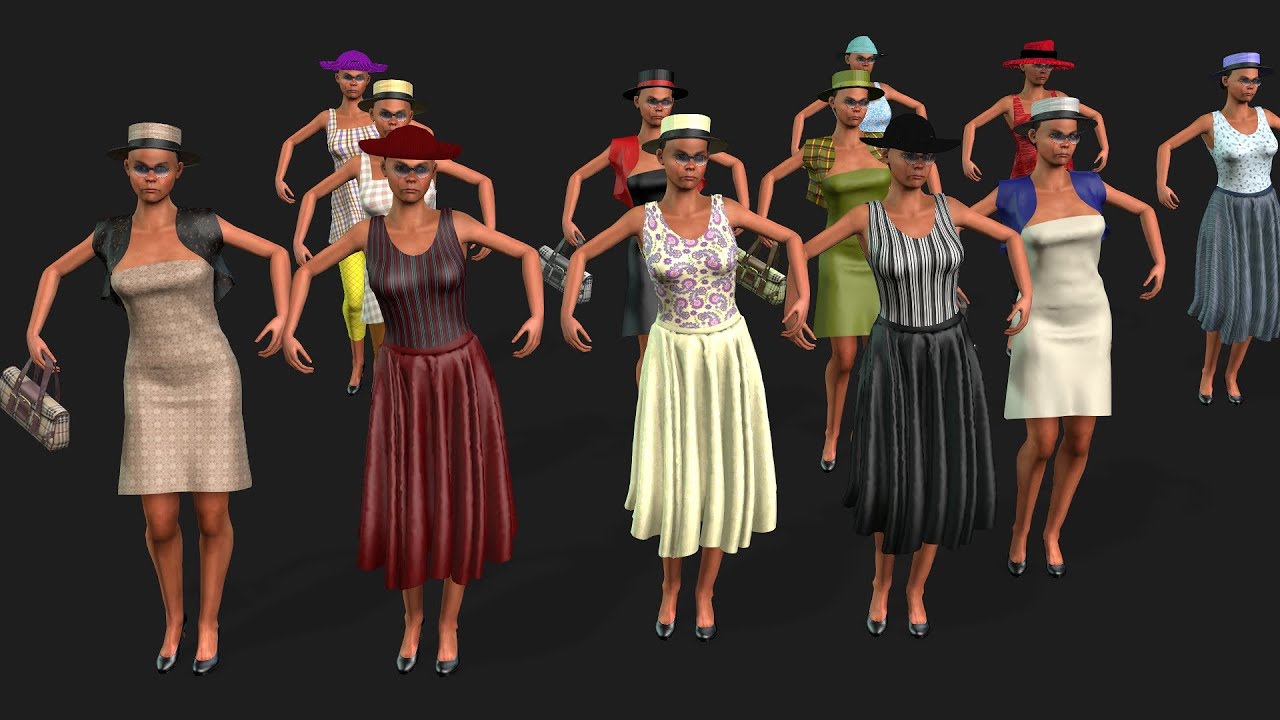 Iclone Character Olga ( iclone character Pack) - YouTube