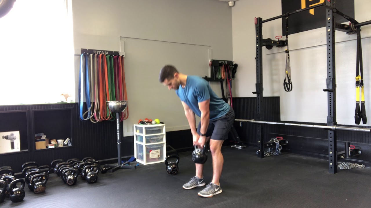 Kettlebell RDL - YouTube