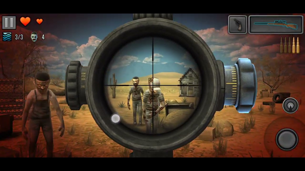 How to fighting zombie sniper games..(part-2) - YouTube