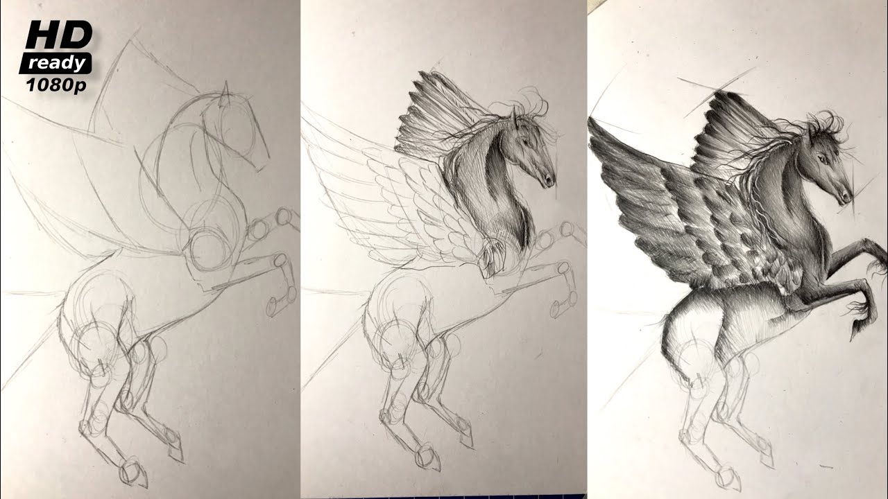 Dibujos Realistas De Pegaso Figura Seiya De Pegaso Armadura Div Myth