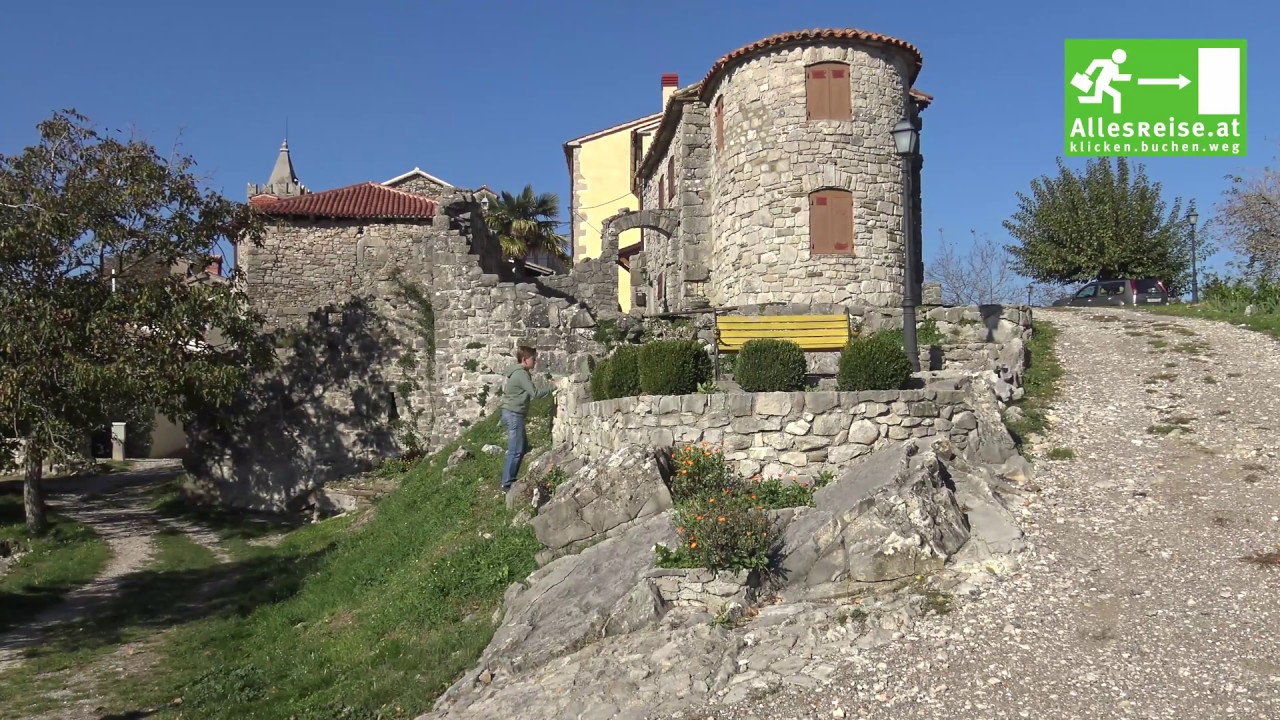 AllesReise.at Reisevideo: Hum, Motovun, Buzet, Groznjan, Kroatien ...