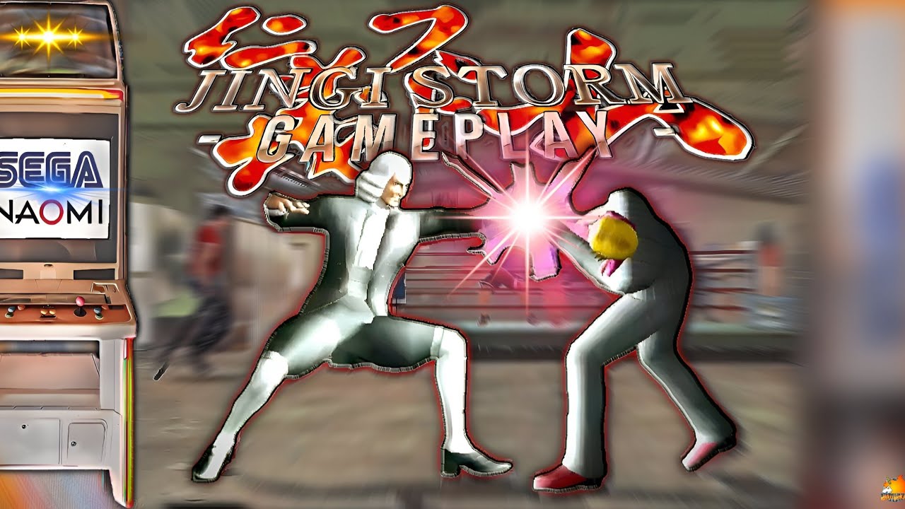 🎮 JINGI STORM THE ARCADE (Atravia Japón/Anchor Inc., 2006) 💥 3D ...