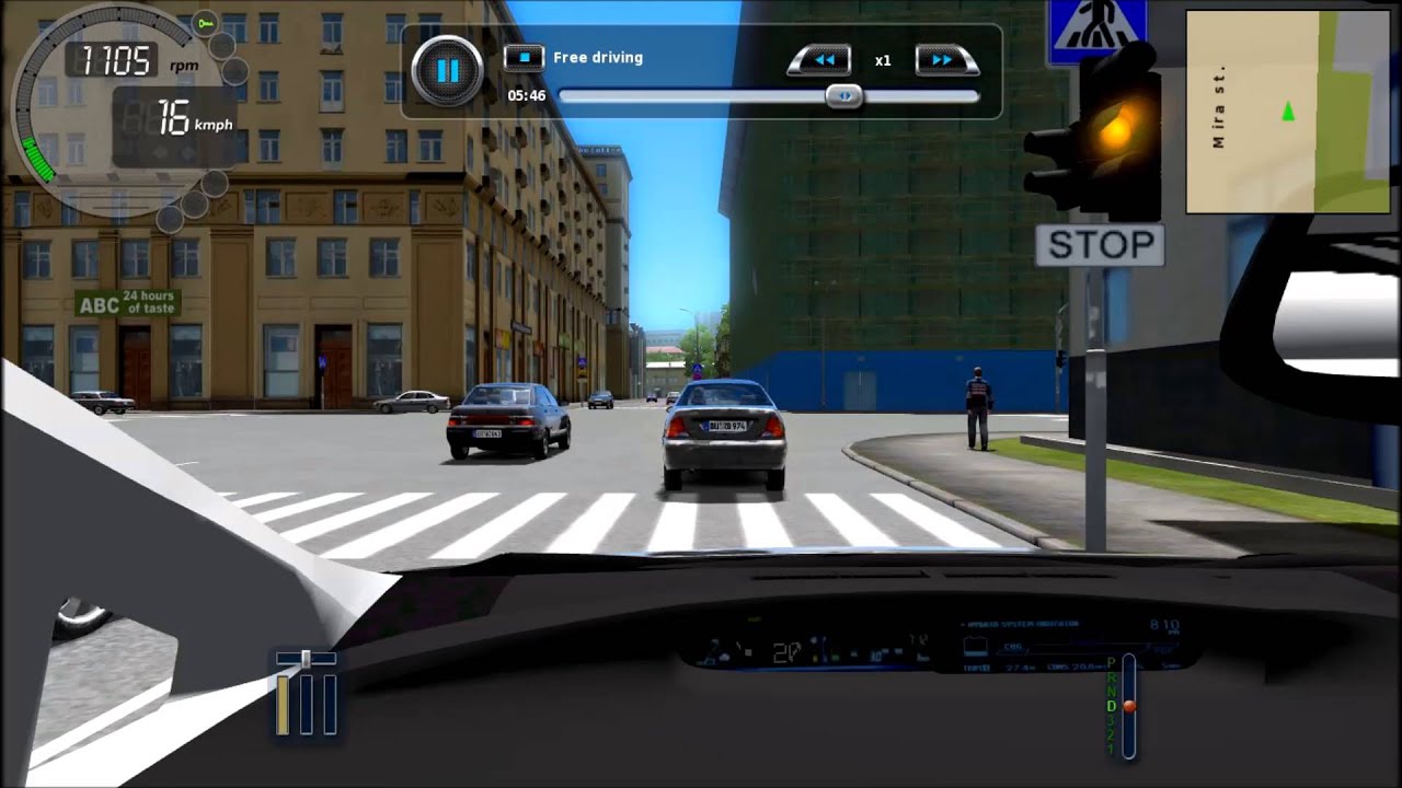 City Car Driving Dashcam EP.01 - YouTube