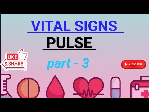 FON - Vital Signs! Pulse! How to Take Pulse In different Sites! Part ...